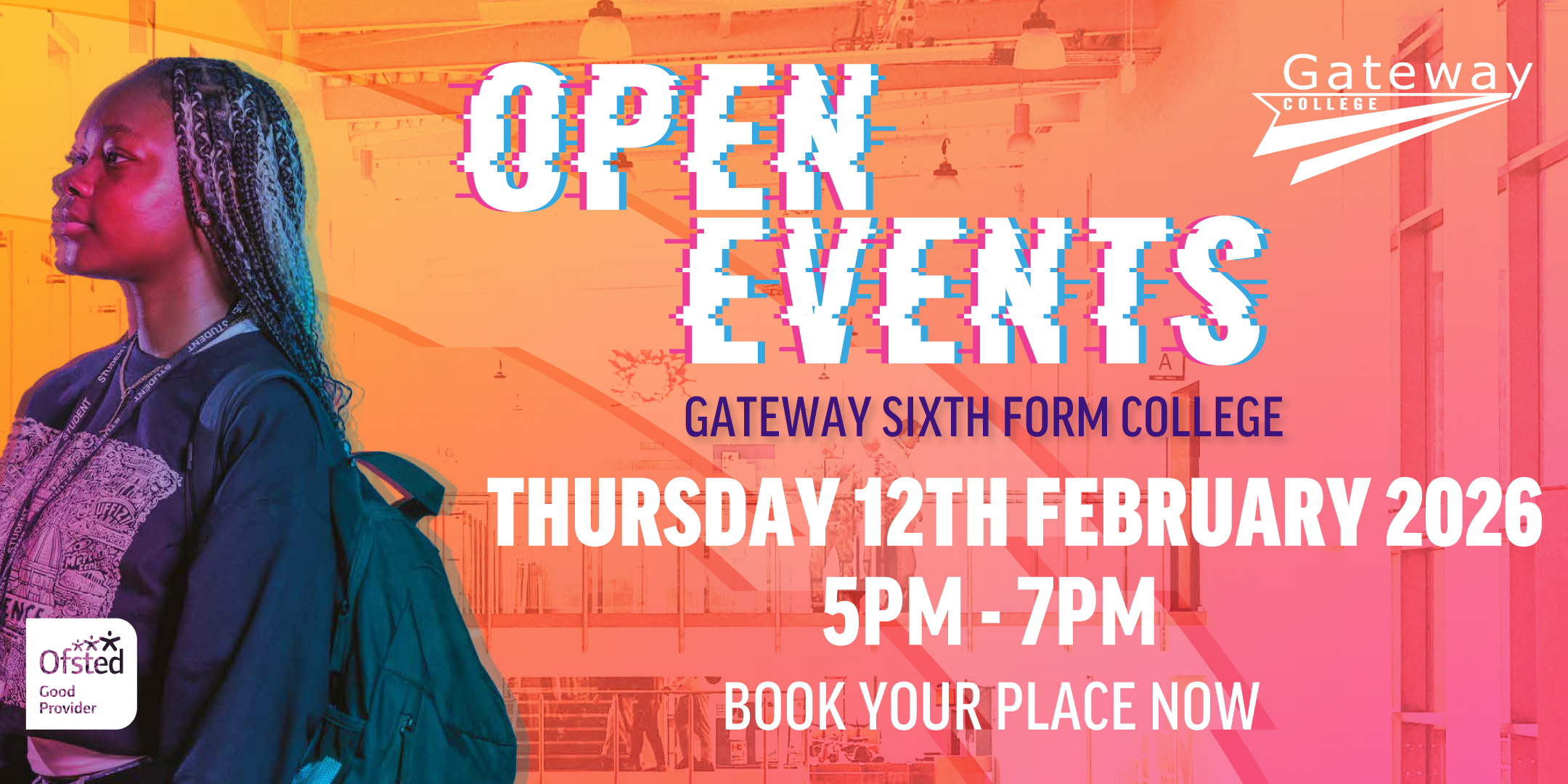 Event Details - Gateway College Open Evening